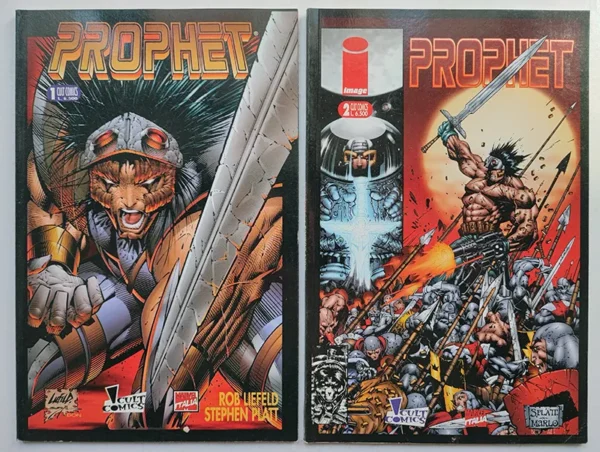 PROPHET collection COMPLETA 1/2 CULT COMICS Rob Liefeld - iCollezionisti
