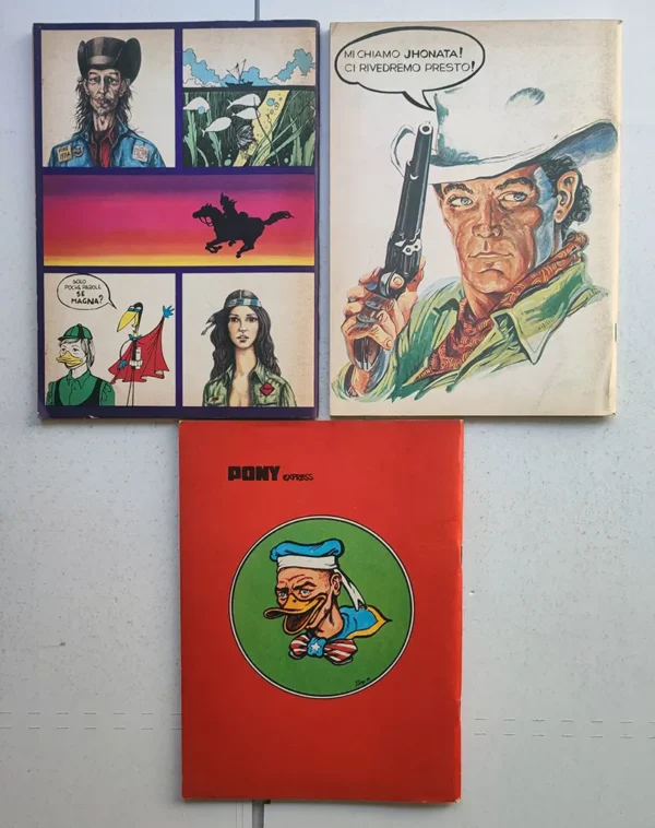 PONY EXPRESS Mensile del fumetto 1/3 COMPLETA 1973 - iCollezionisti