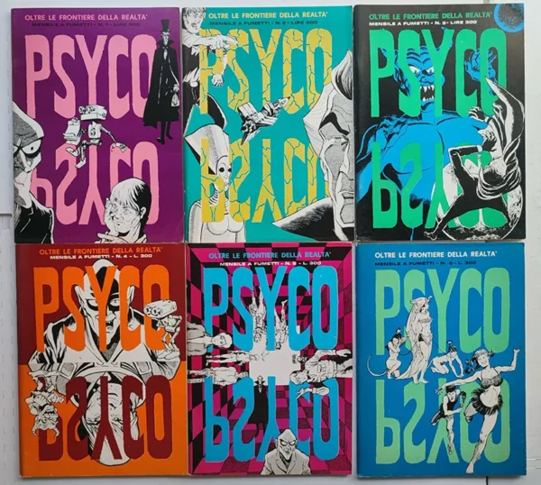 PSYCO Naka 1970 Completa 1/6 Guccini Bonvi - iCollezionisti