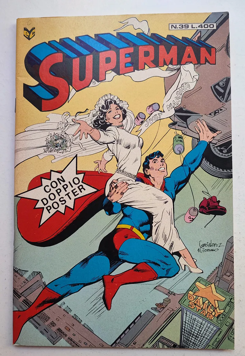 SUPERMAN 39 Cenisio 1979 doppio POSTER - iCollezionisti